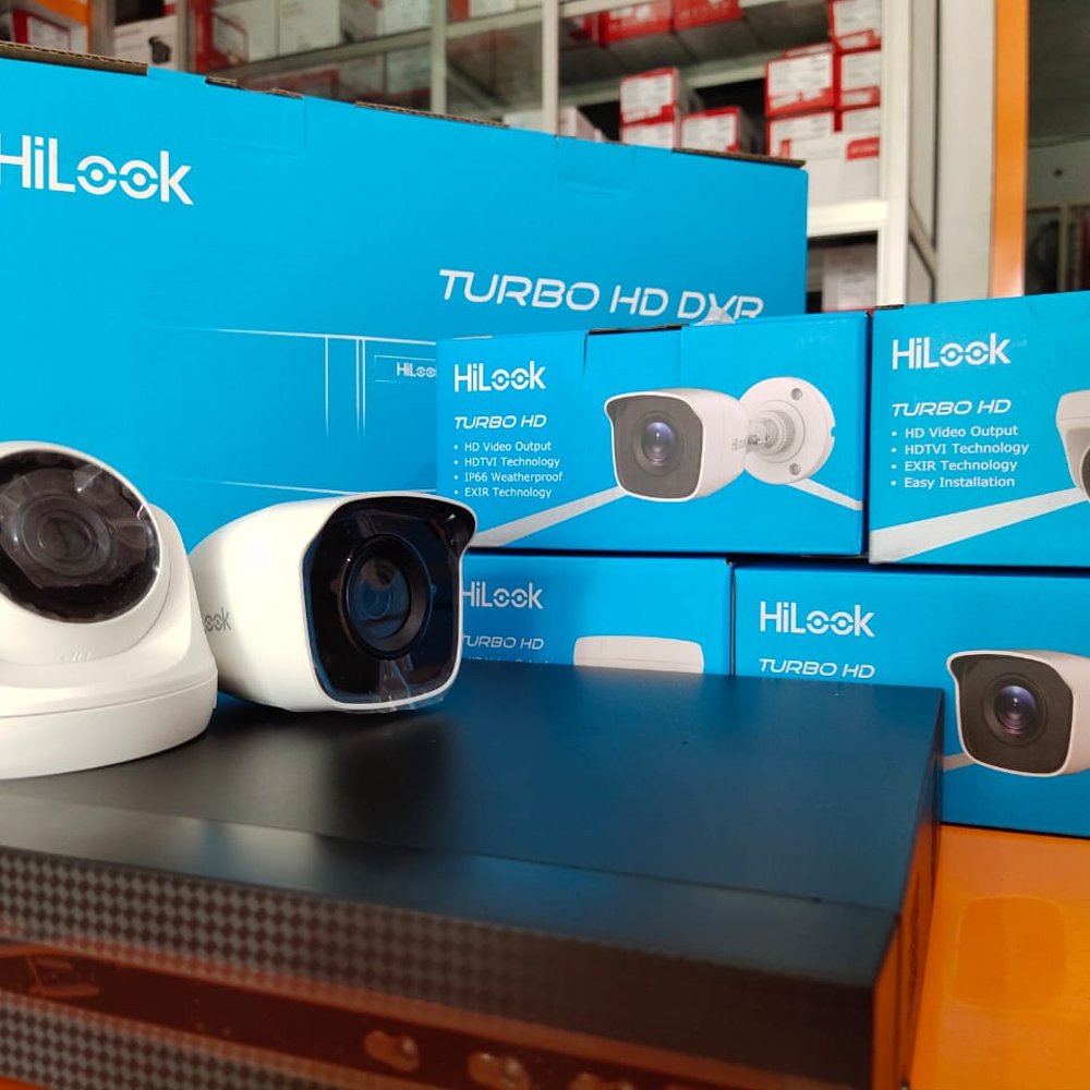 PAKET CCTV 4 CHANNEL HILOOK 2MP 1080 MURAH EKONOMIS MASTER CCTV PONTIANAK | Master CCTV Pontianak